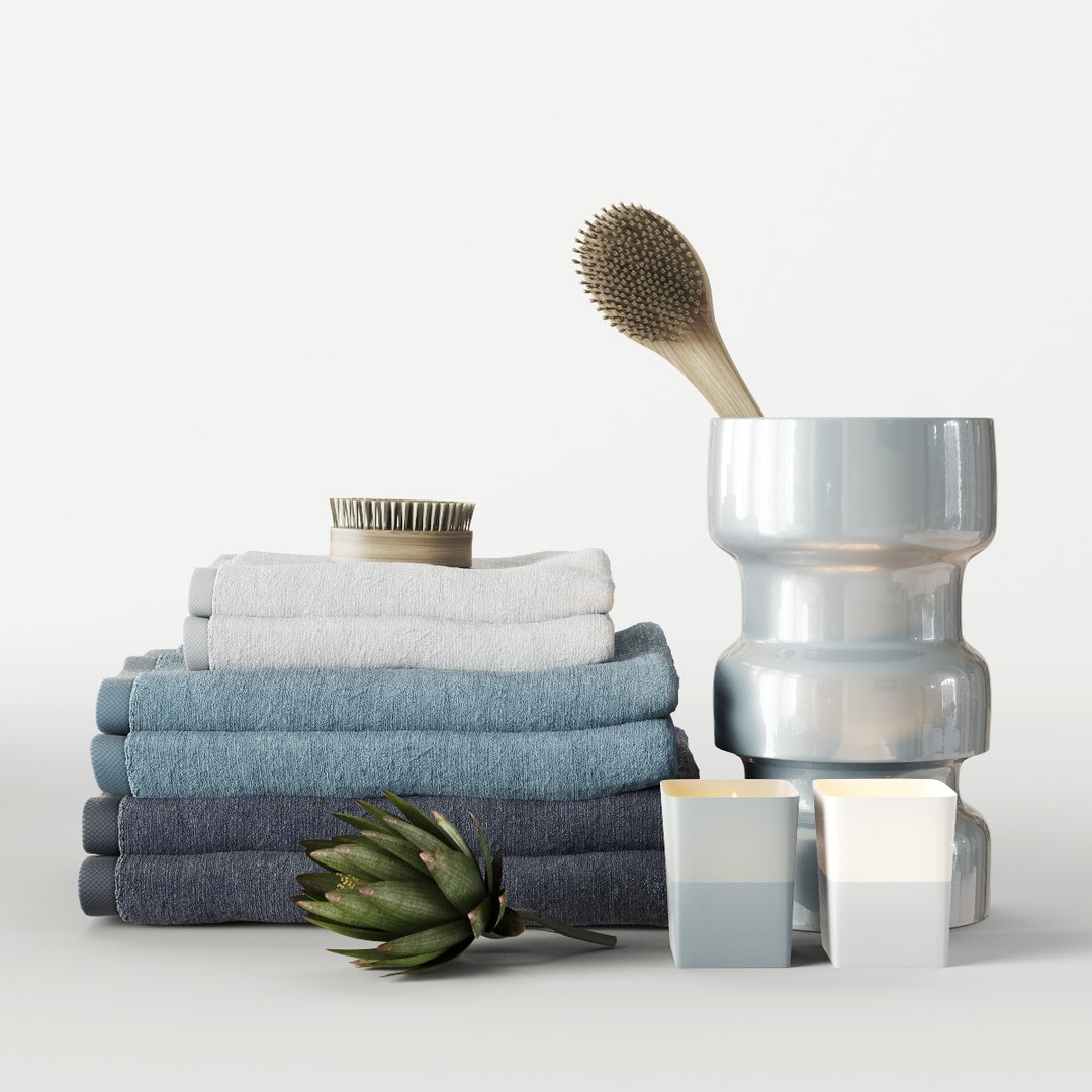 3d Model Bathroom Brush