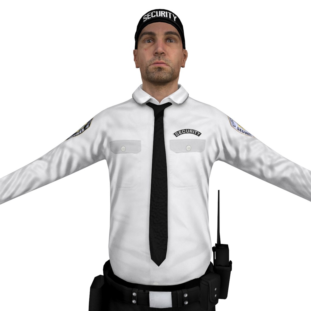 Security Agent 3d Max