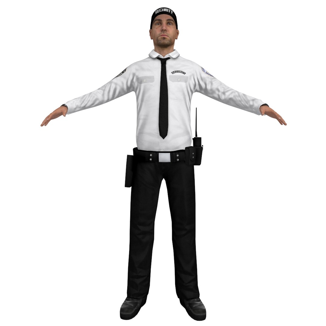 Security Agent 3d Max