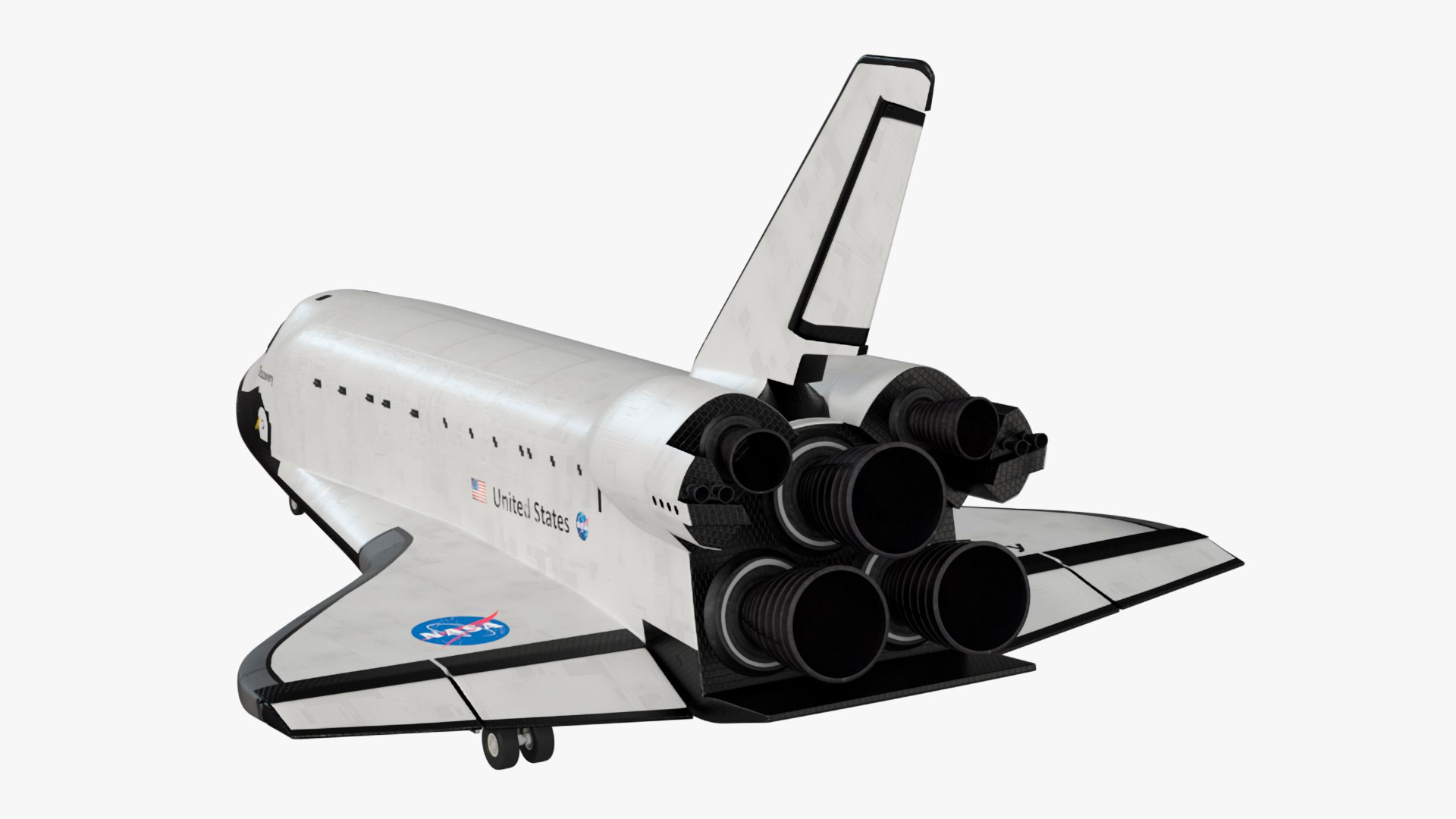 3D NASA Space Shuttle Discovery Model - TurboSquid 2261802
