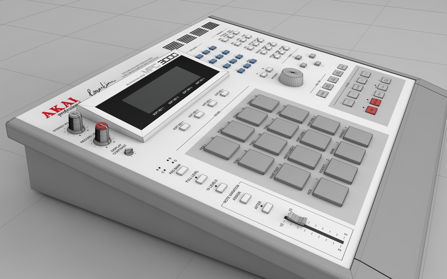 Akai Mpc 3D - TurboSquid 1451764