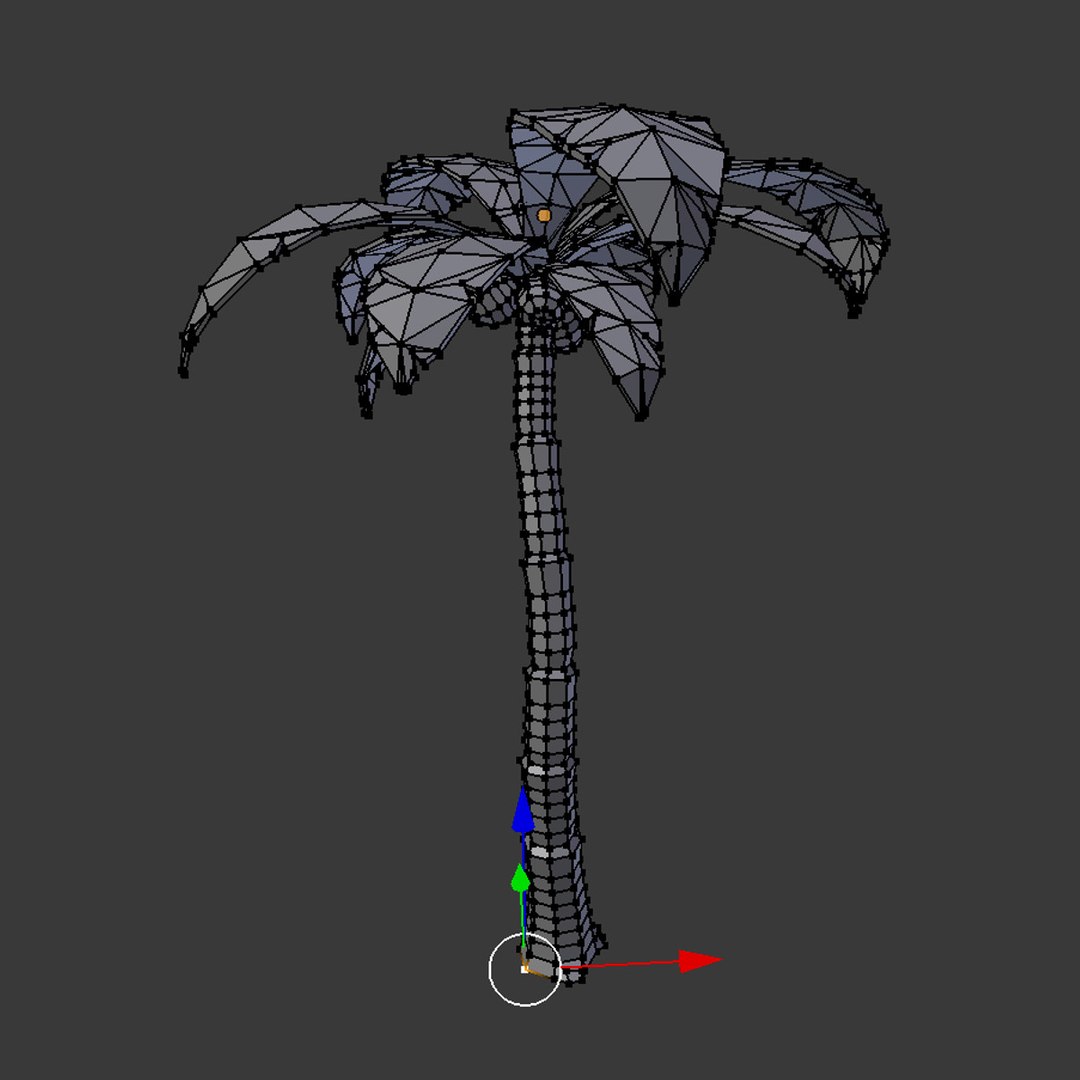 3D Coconut Tree Model - TurboSquid 1335802