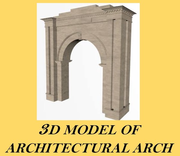 decorative archway 3d 3ds