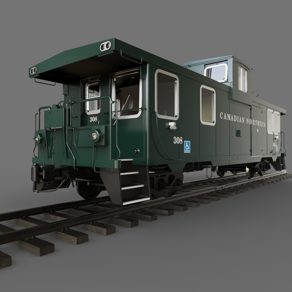 Caboose 3D Models for Download | TurboSquid