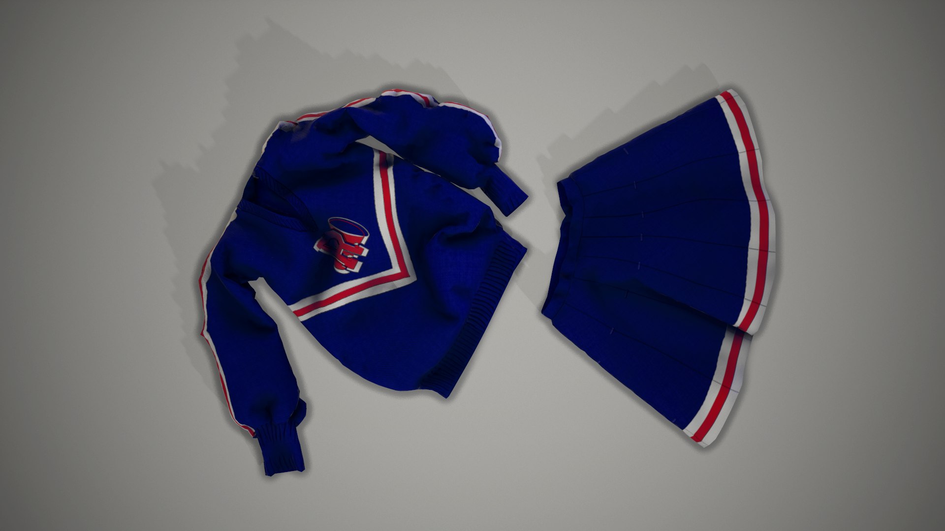 3D cheerleader cheer model - TurboSquid 1310861