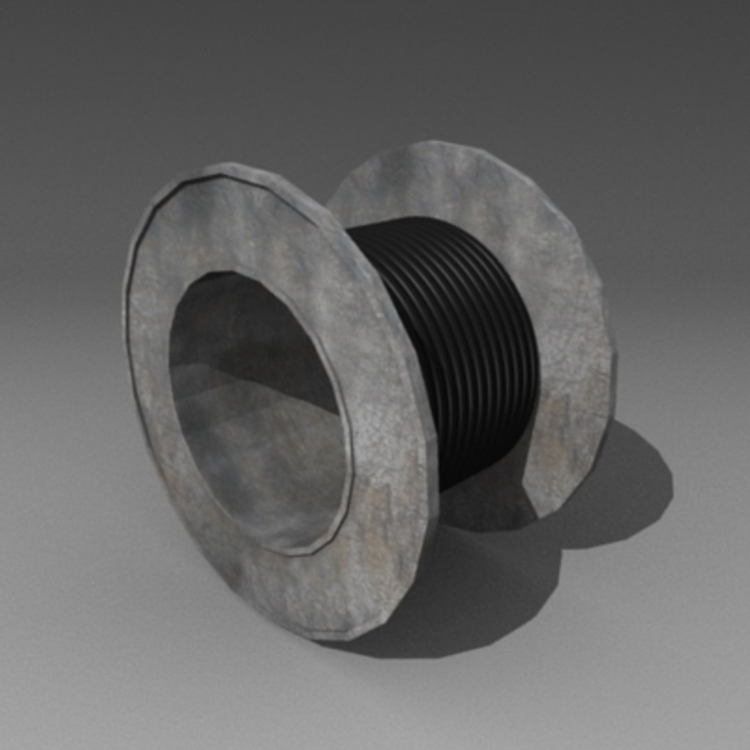 Spool Wire 3d 3ds