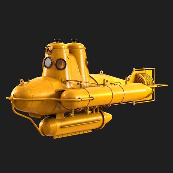 3D Submarine model - TurboSquid 1723045