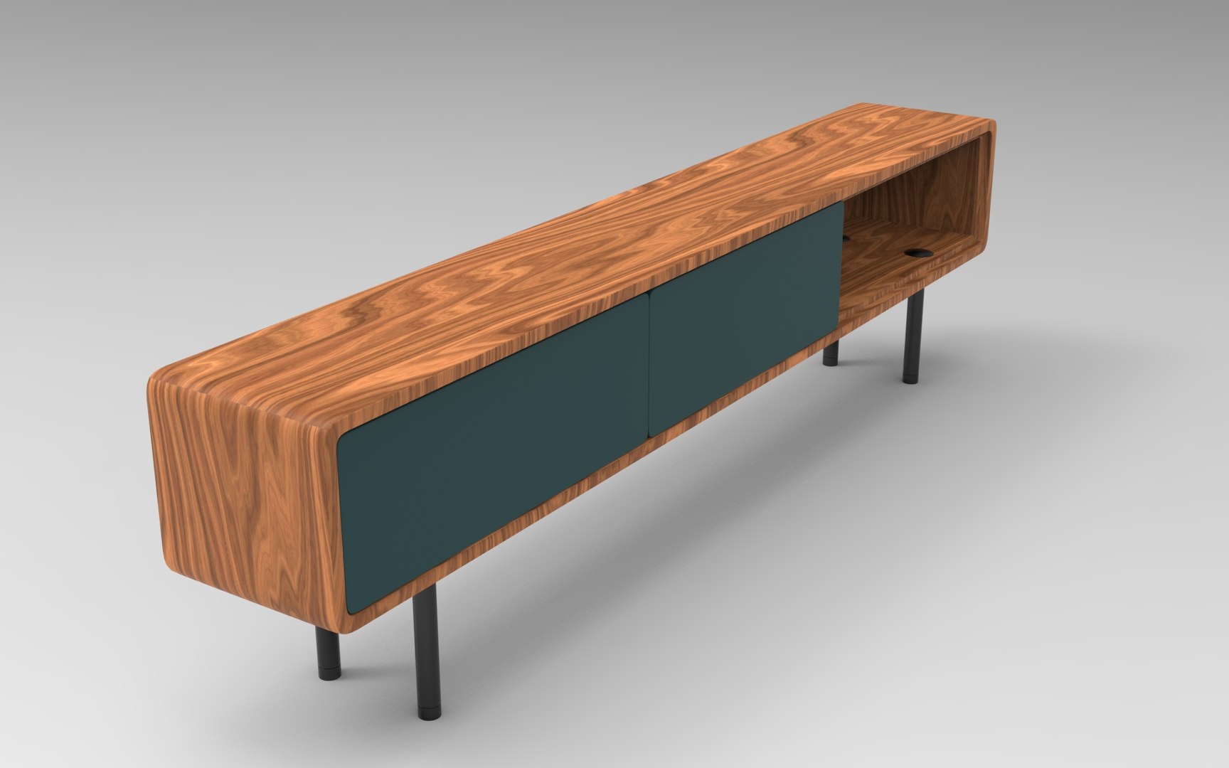3D Afin Lowboard Model - TurboSquid 2038520