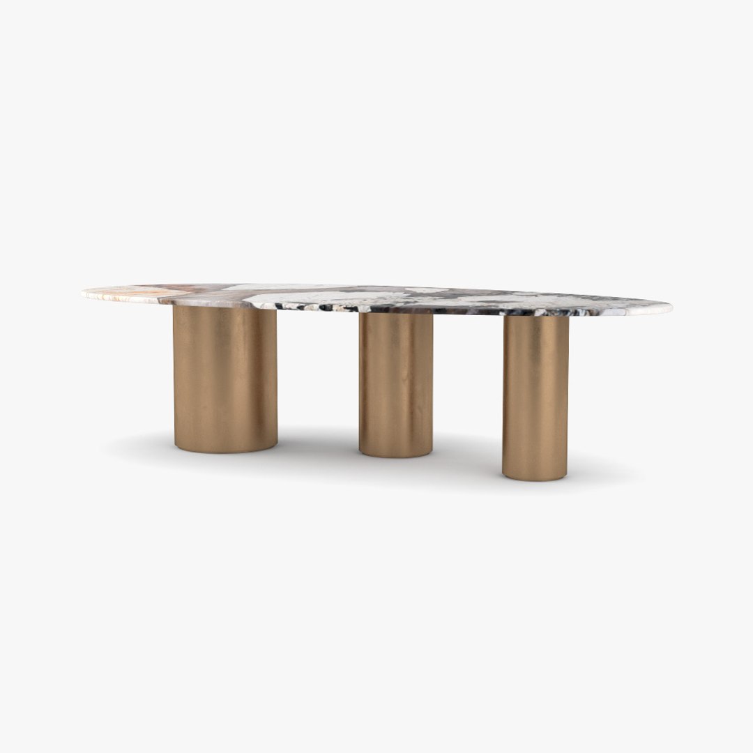 3D Baxter Lagos Dining table model - TurboSquid 2141249