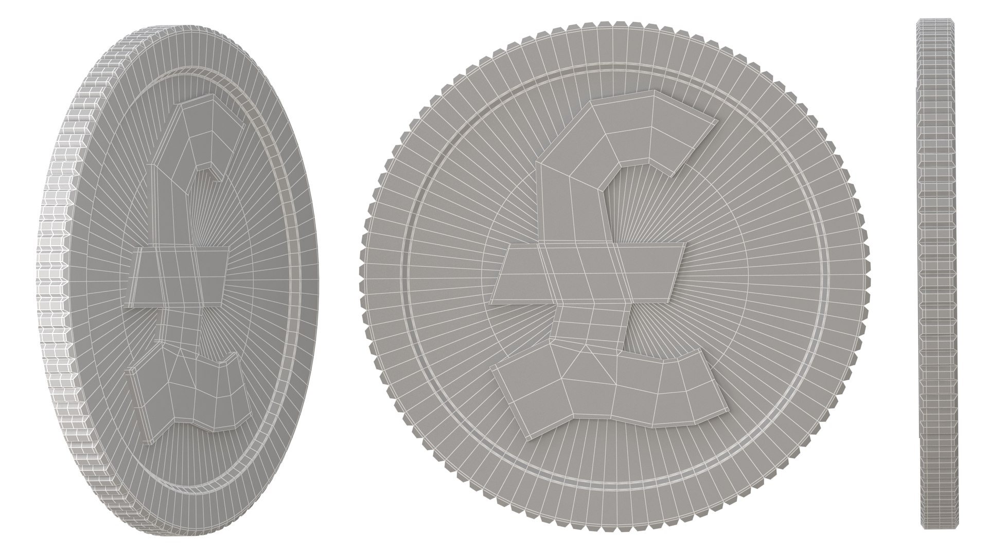 3D Gold Coin - TurboSquid 1706004