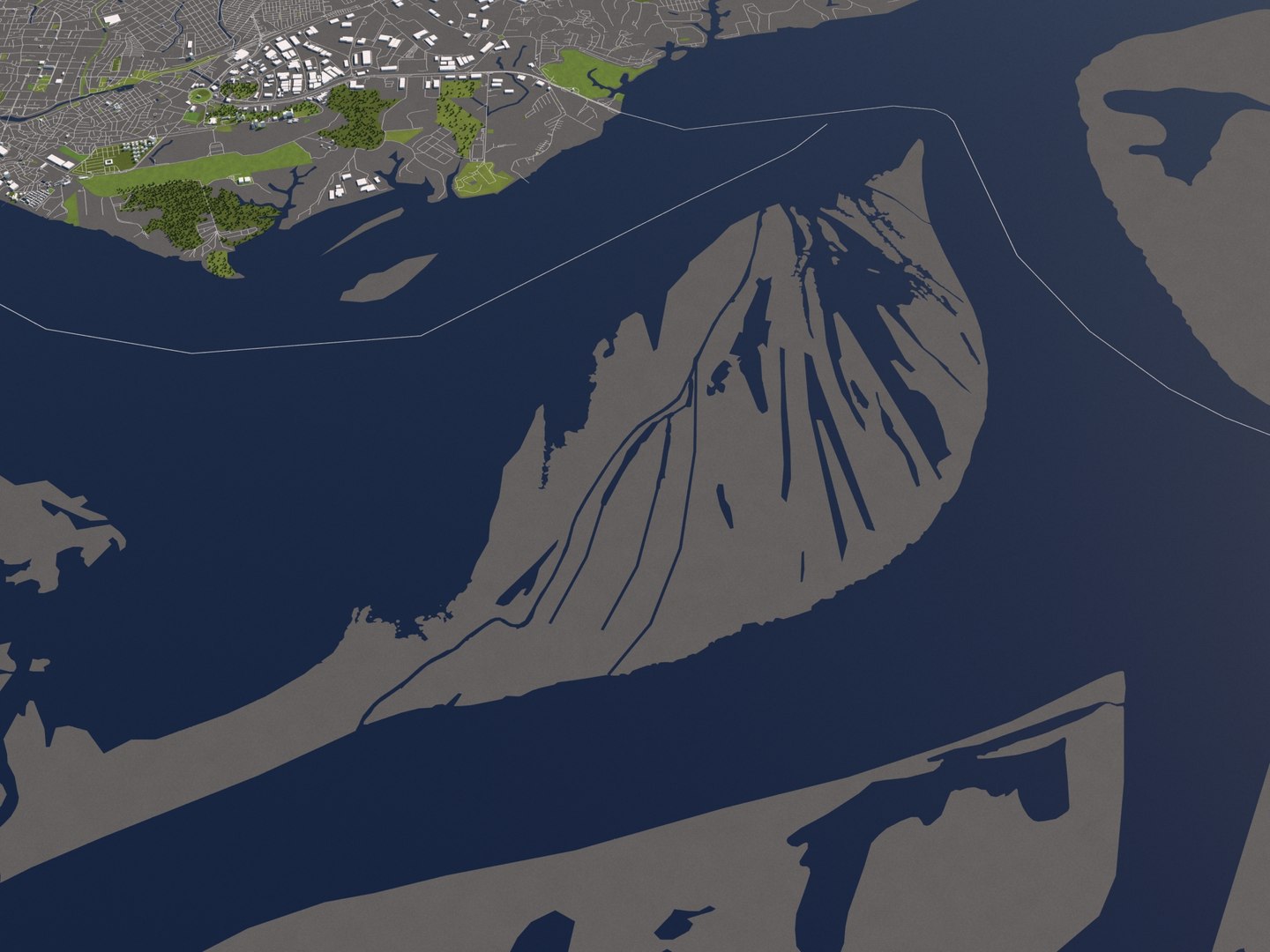 Buildings Houses Maps 3D Model - TurboSquid 1631071