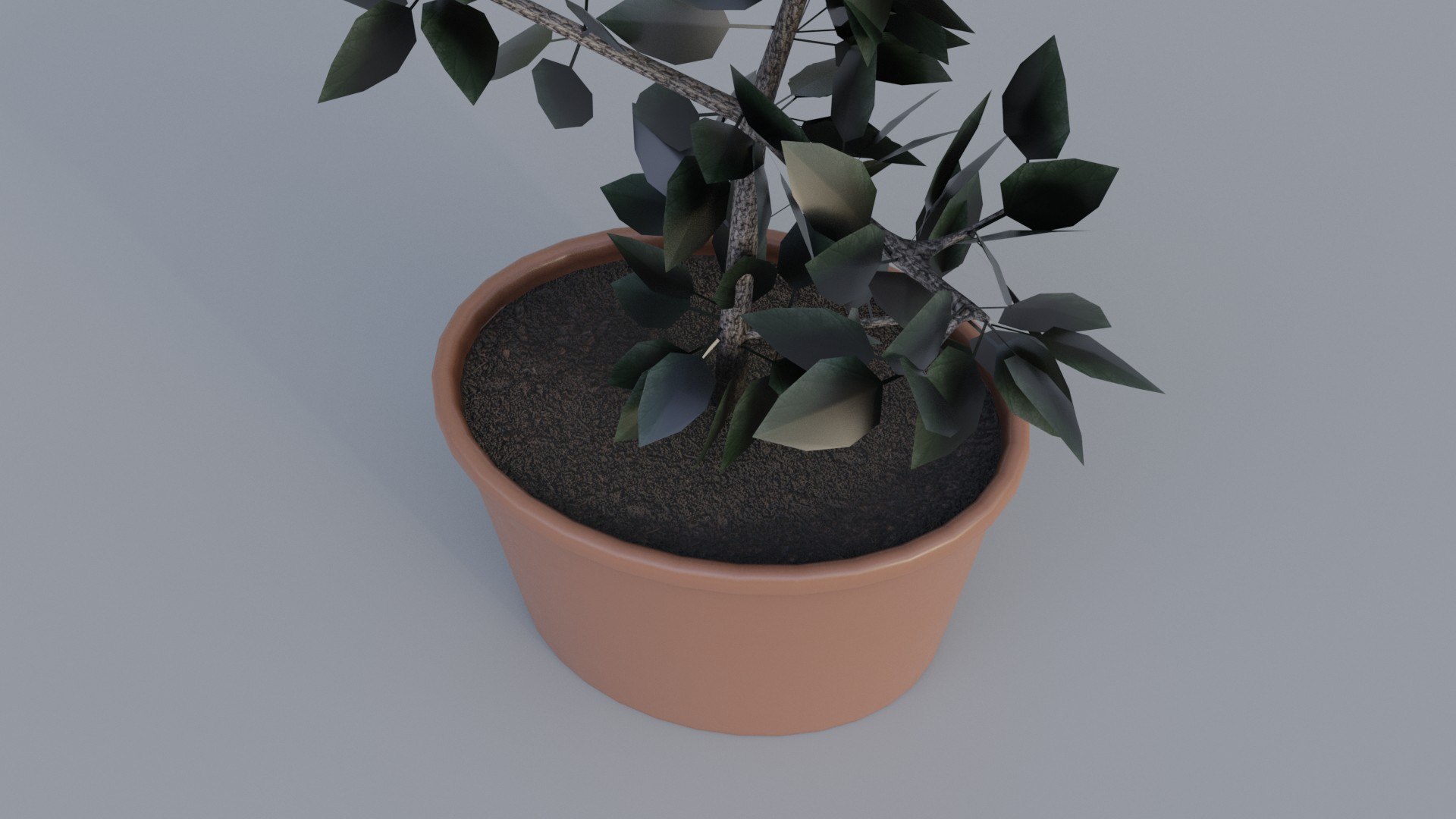 Flower Pot A1 3D Model - TurboSquid 1894459