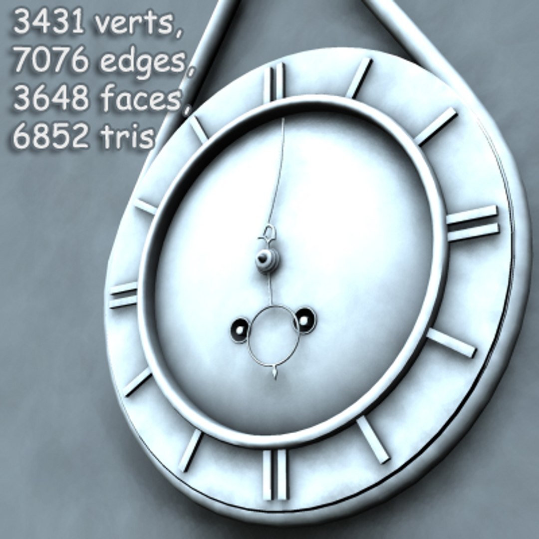 3ds max wall clocks