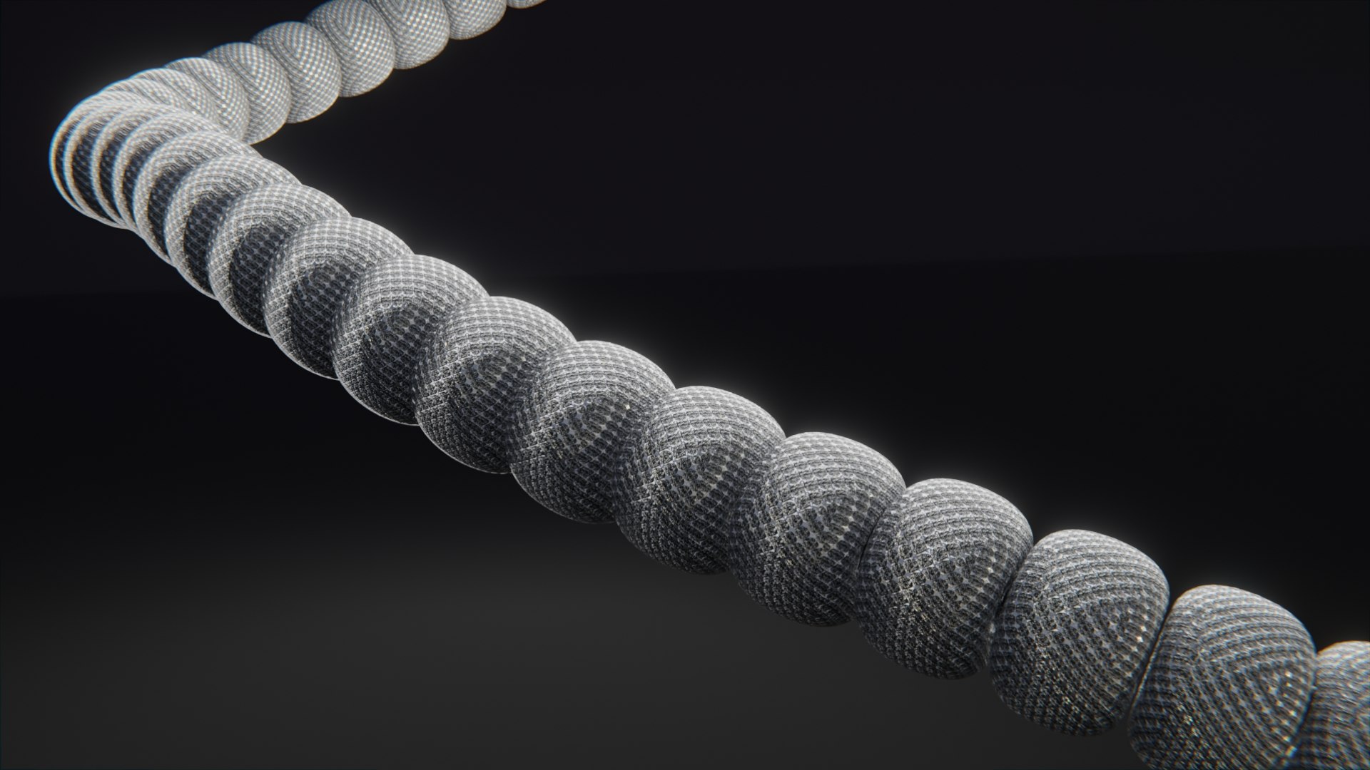 Diamond Bead Chain 3D Model - TurboSquid 1851417