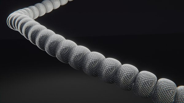 Diamond Bead Chain 3D model - TurboSquid 1851417