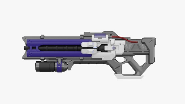 Free 3D soldier 76 s rifle - TurboSquid 1432214