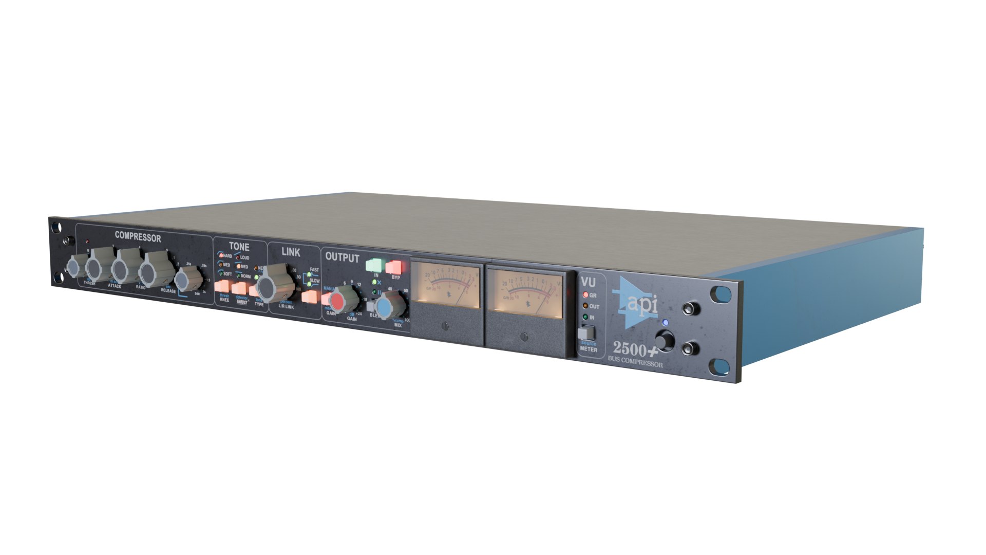 3D API 2500 Stereo Bus Compressor Model - TurboSquid 2259295