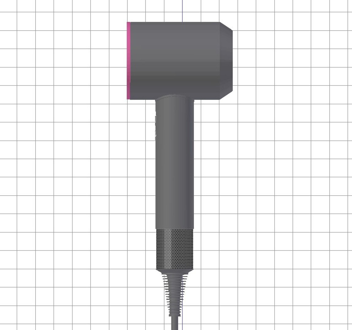 Dyson Supersonic Hair Model - TurboSquid 1544637