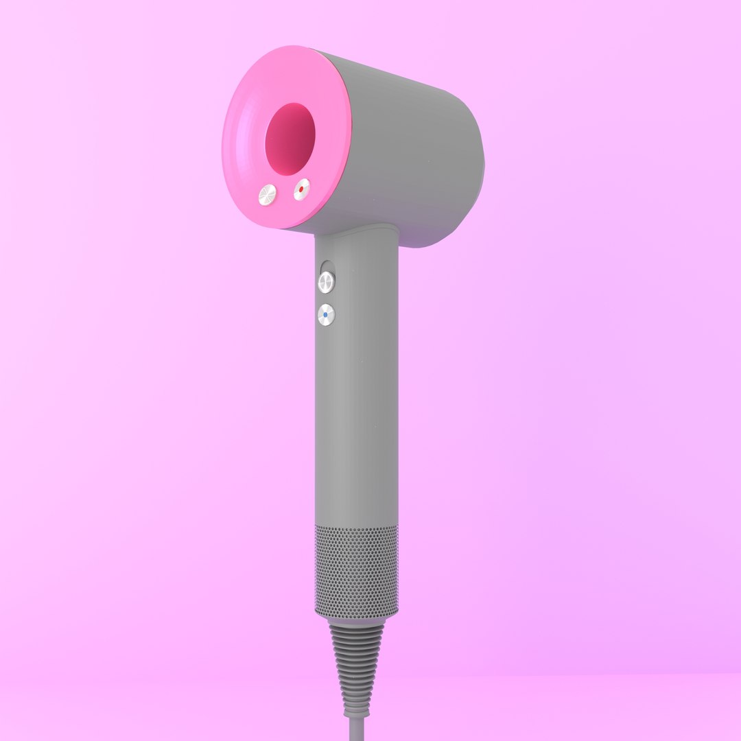 Dyson Supersonic Hair Model - TurboSquid 1544637
