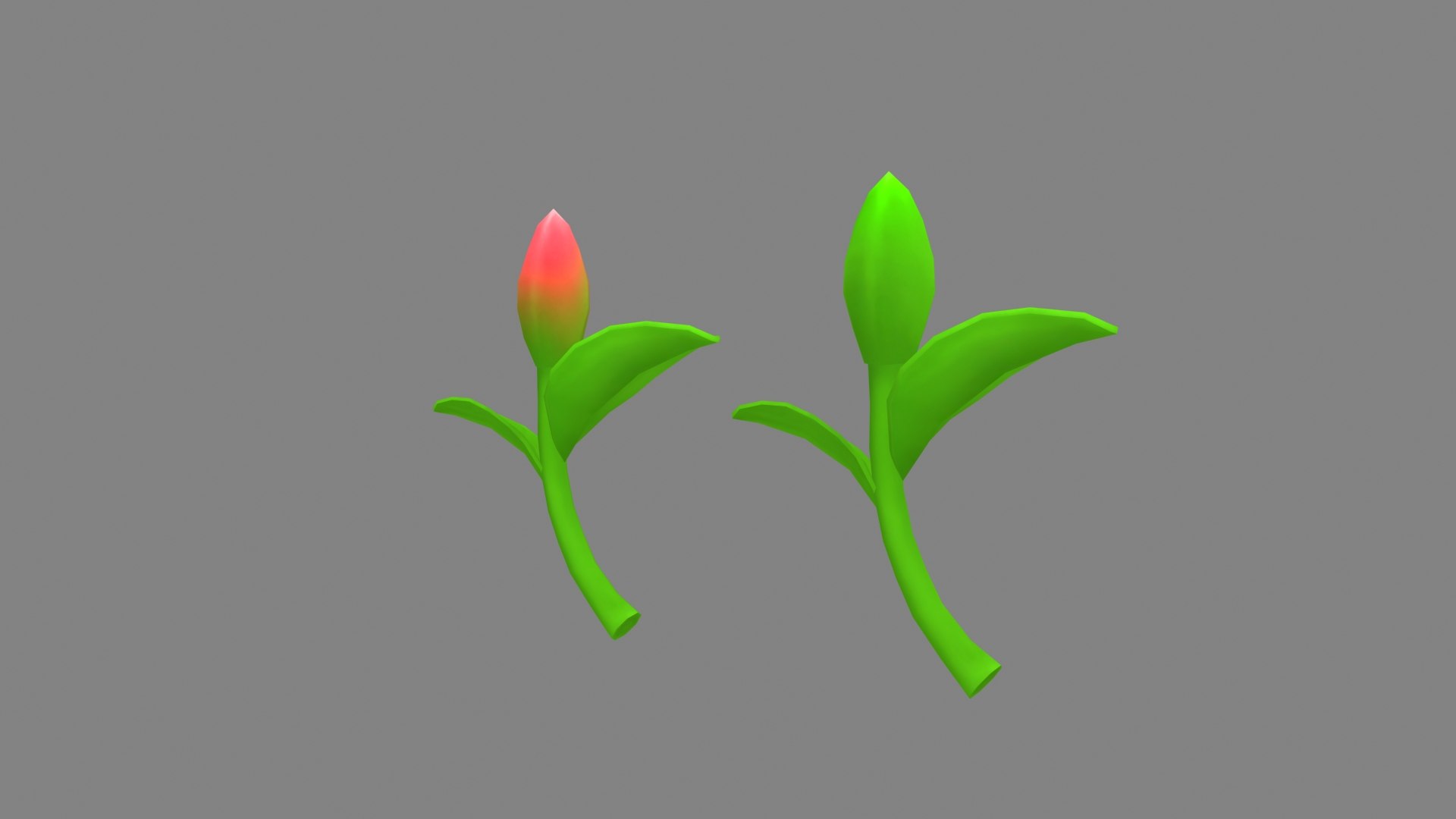 Cartoon Sprout Low-poly 3D Model 3D Model - TurboSquid 1939842