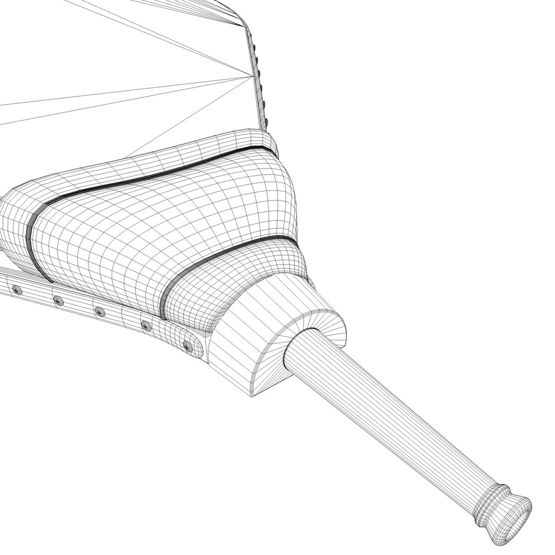 Antique Bellow 3d Obj