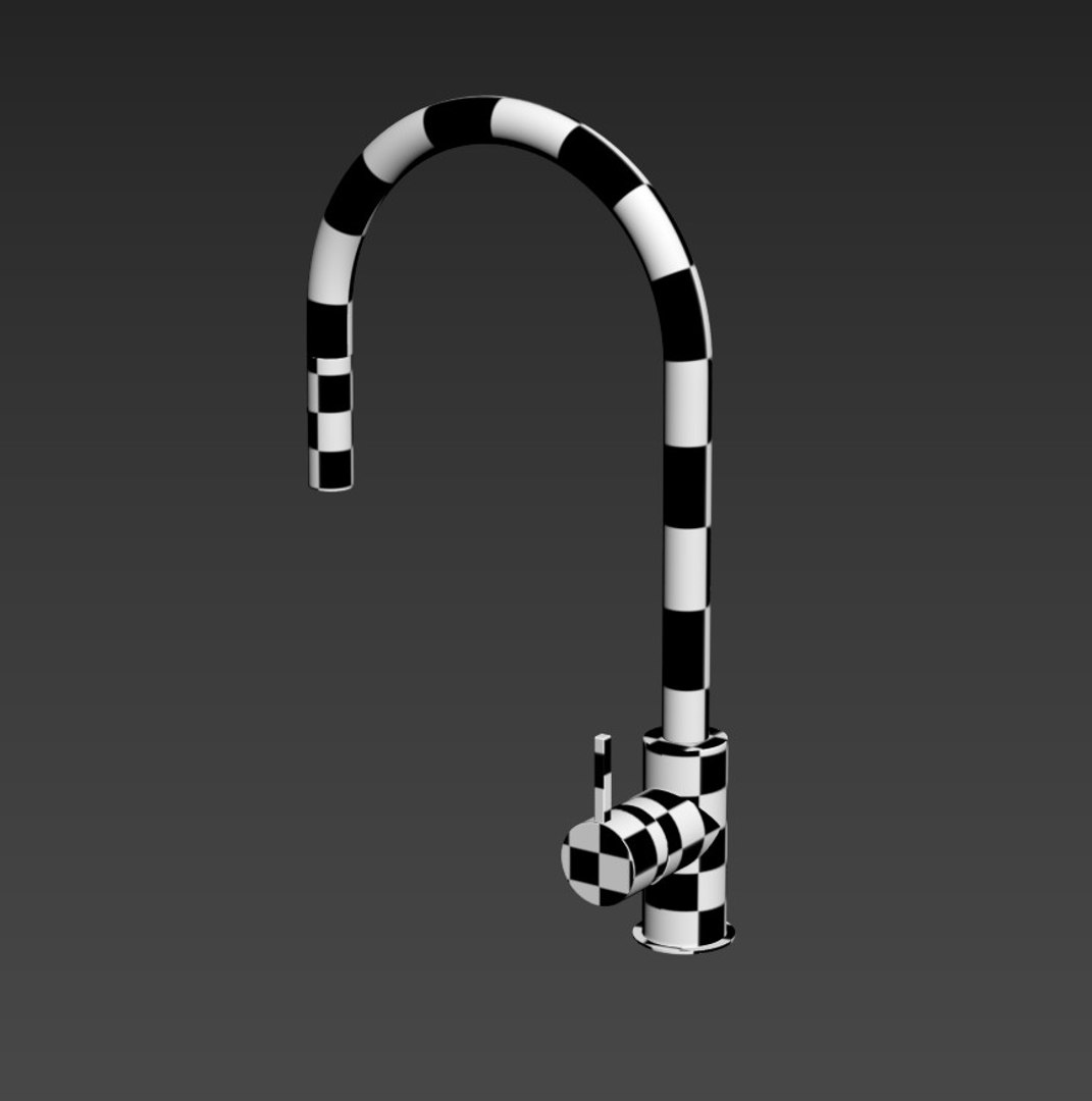 Franke Eos Neo Pull Out Spray Kitchen Mixer 3D Model - TurboSquid 2060408