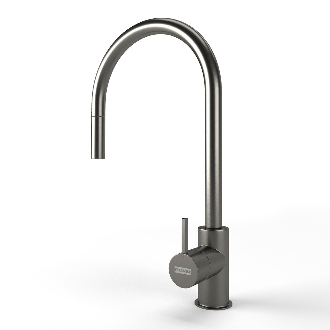 Franke Eos Neo Pull Out Spray Kitchen Mixer 3D Model - TurboSquid 2060408