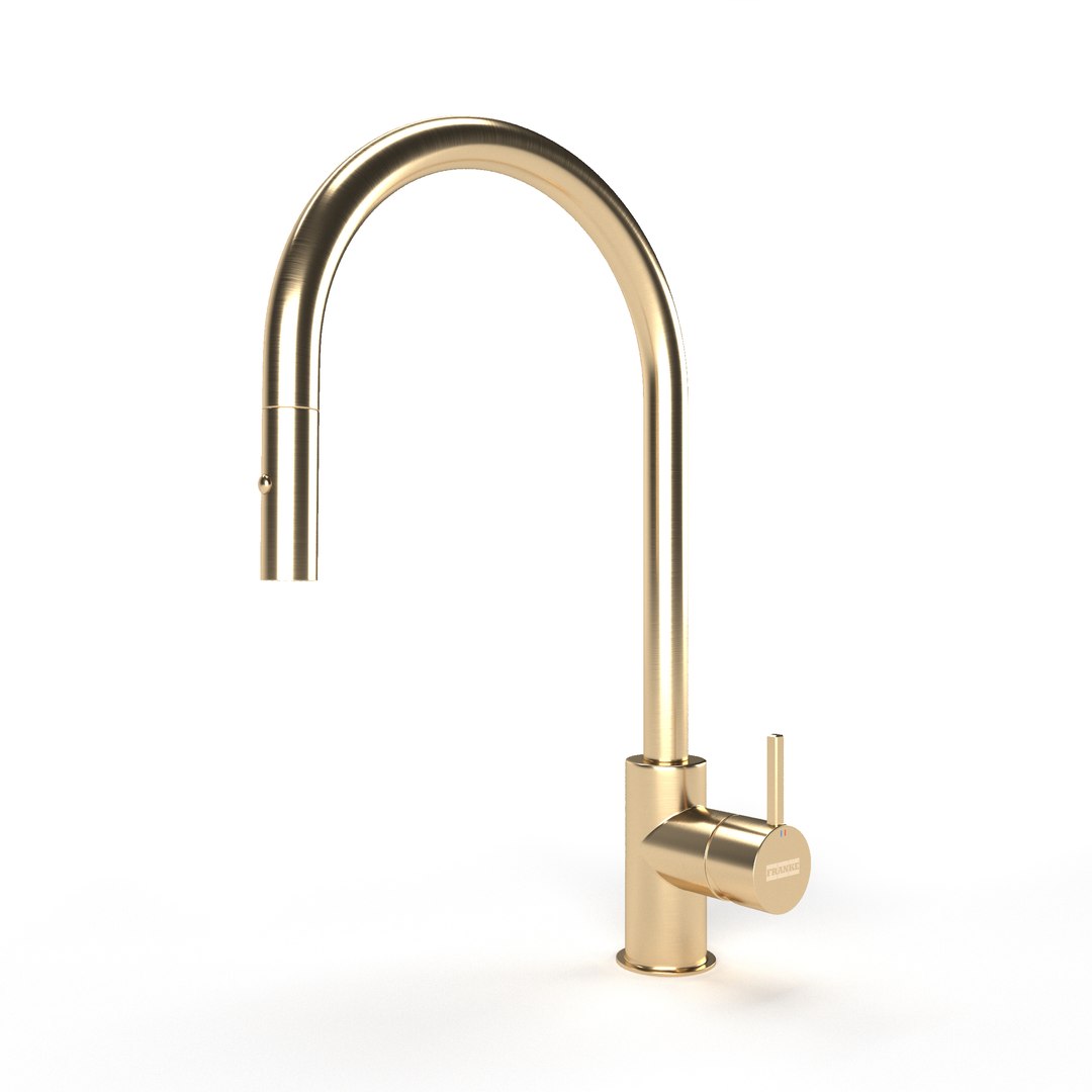 Franke Eos Neo Pull Out Spray Kitchen Mixer 3D Model - TurboSquid 2060408