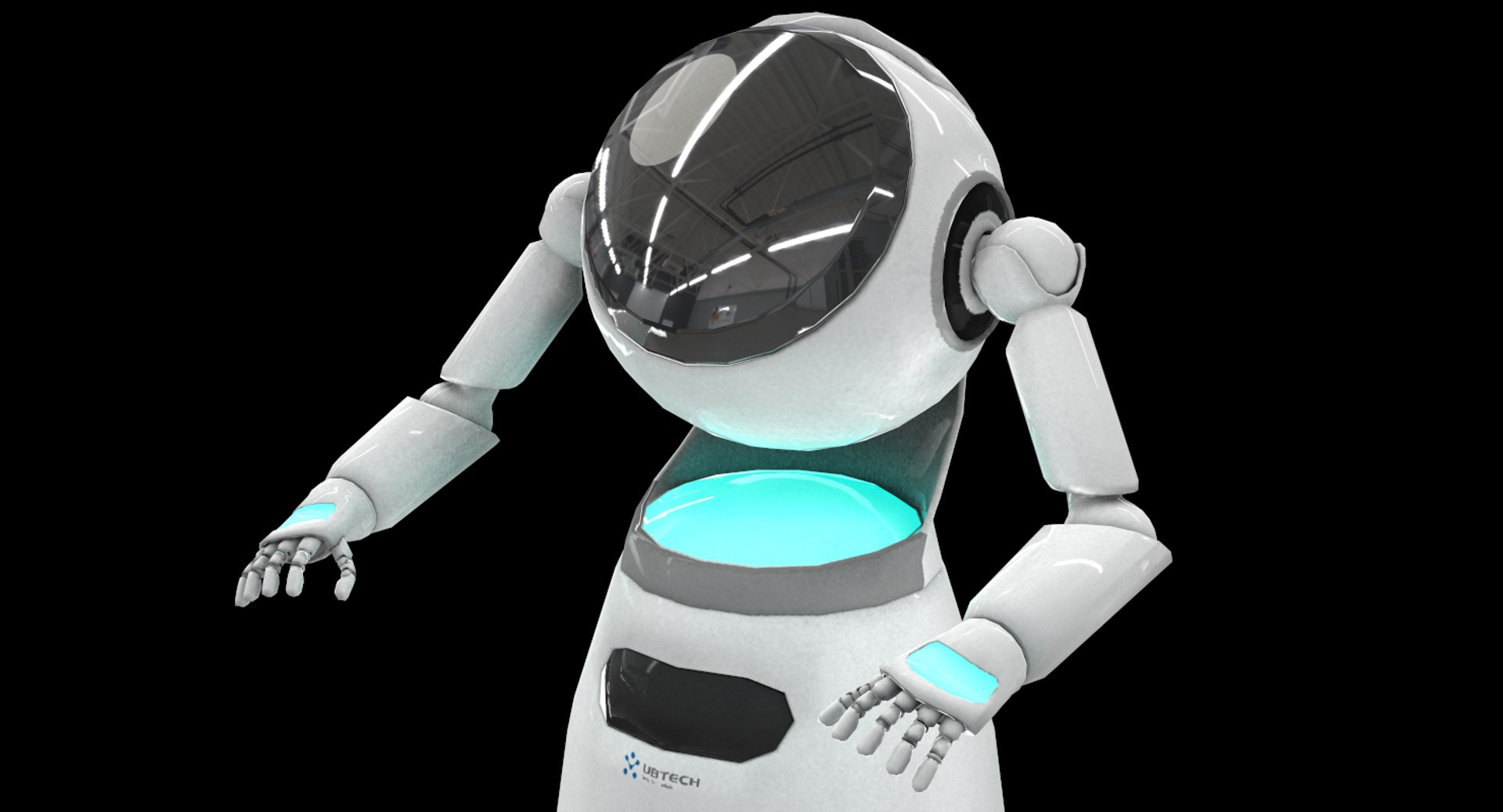 3D Cruzr Robot - TurboSquid 1254284