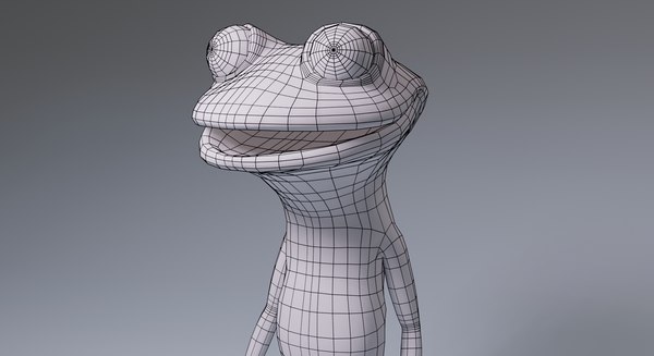 Toon Humanoid Frog 3D model - TurboSquid 1774538