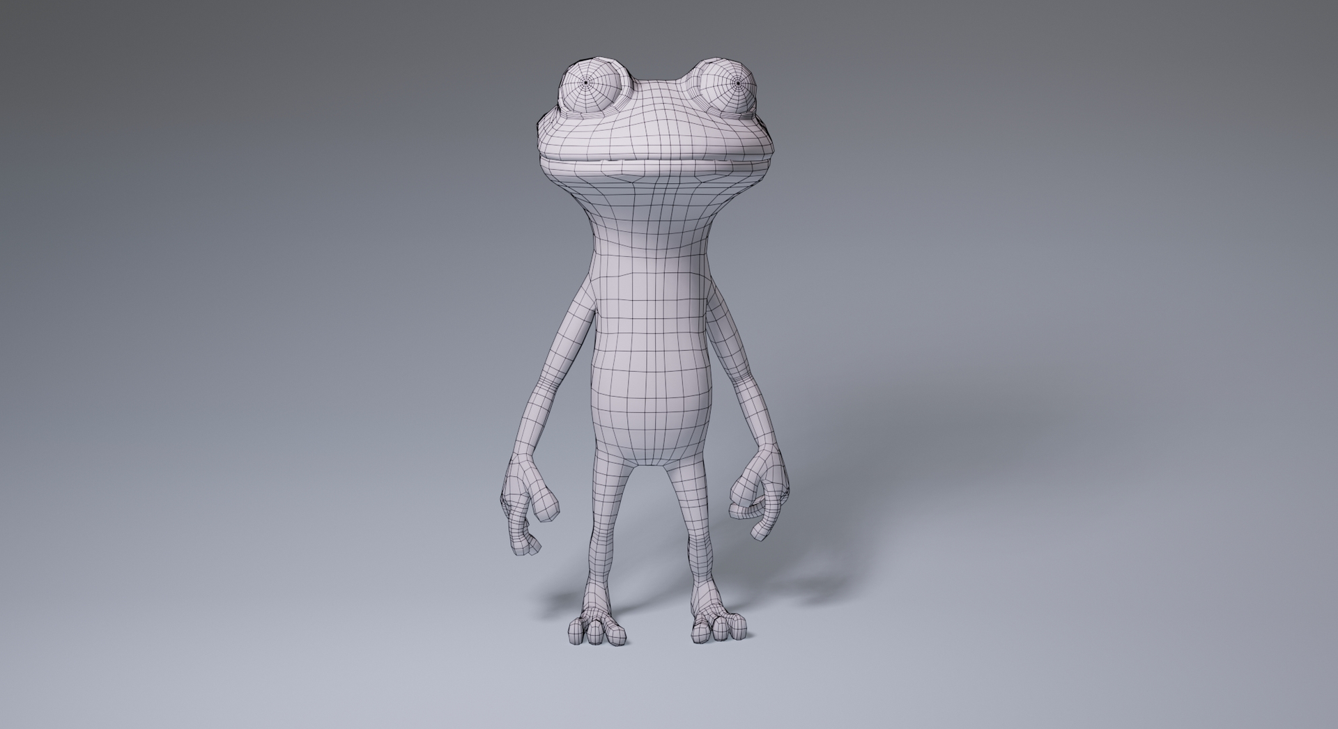 Toon Humanoid Frog 3D model - TurboSquid 1774538