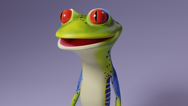 modelo 3d Rana Toon Humanoide - TurboSquid 1774538