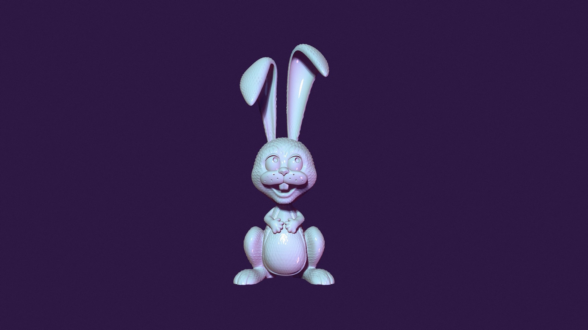 3D Cartoon Rabbit Toy - TurboSquid 2094874