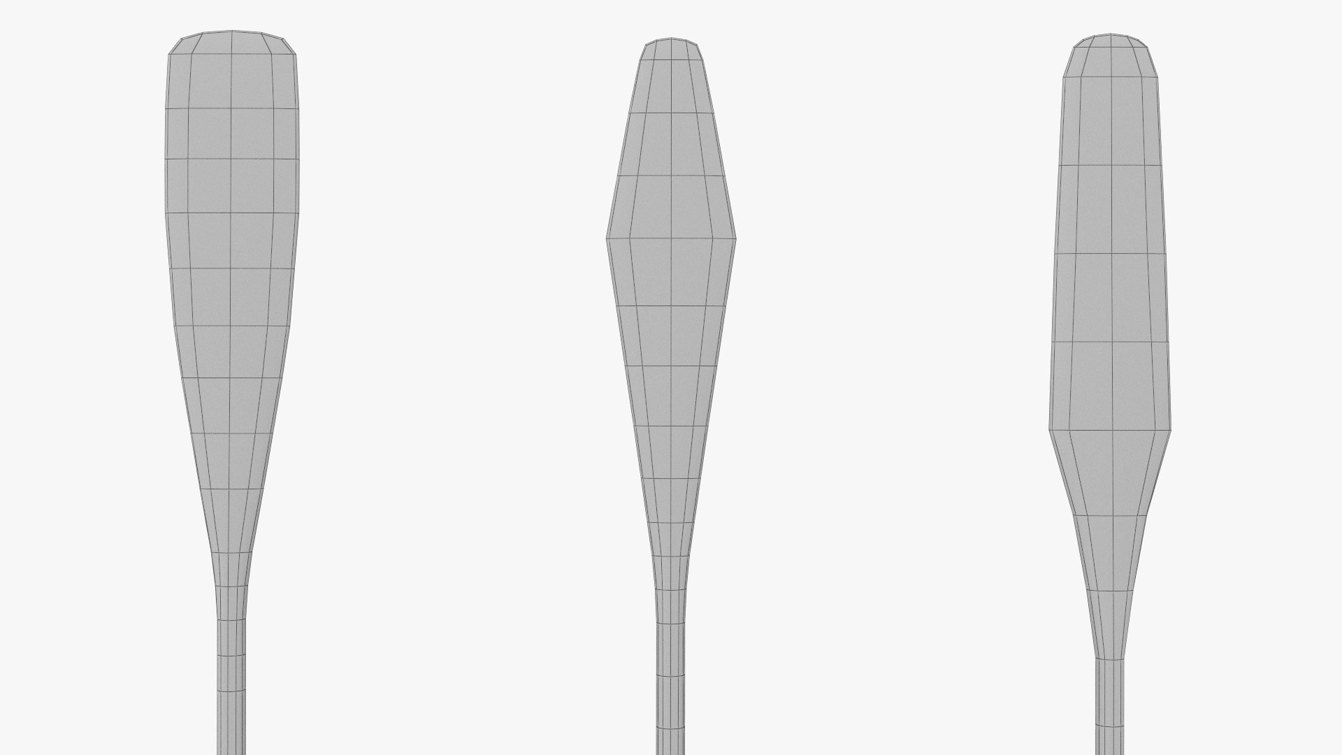 Traditional Paddle 3D Model - TurboSquid 2041495
