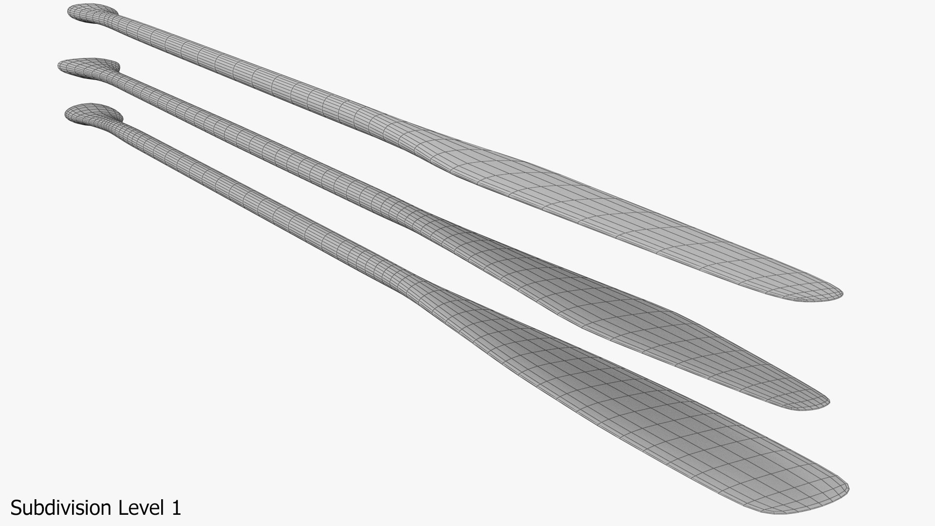 Traditional Paddle 3D Model - TurboSquid 2041495