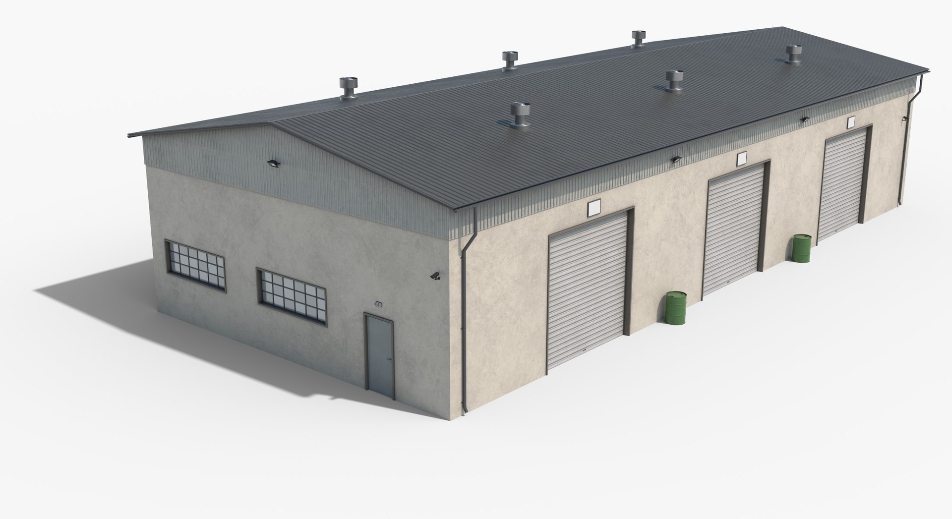 3D model Industrial Building 9 - TurboSquid 2147774