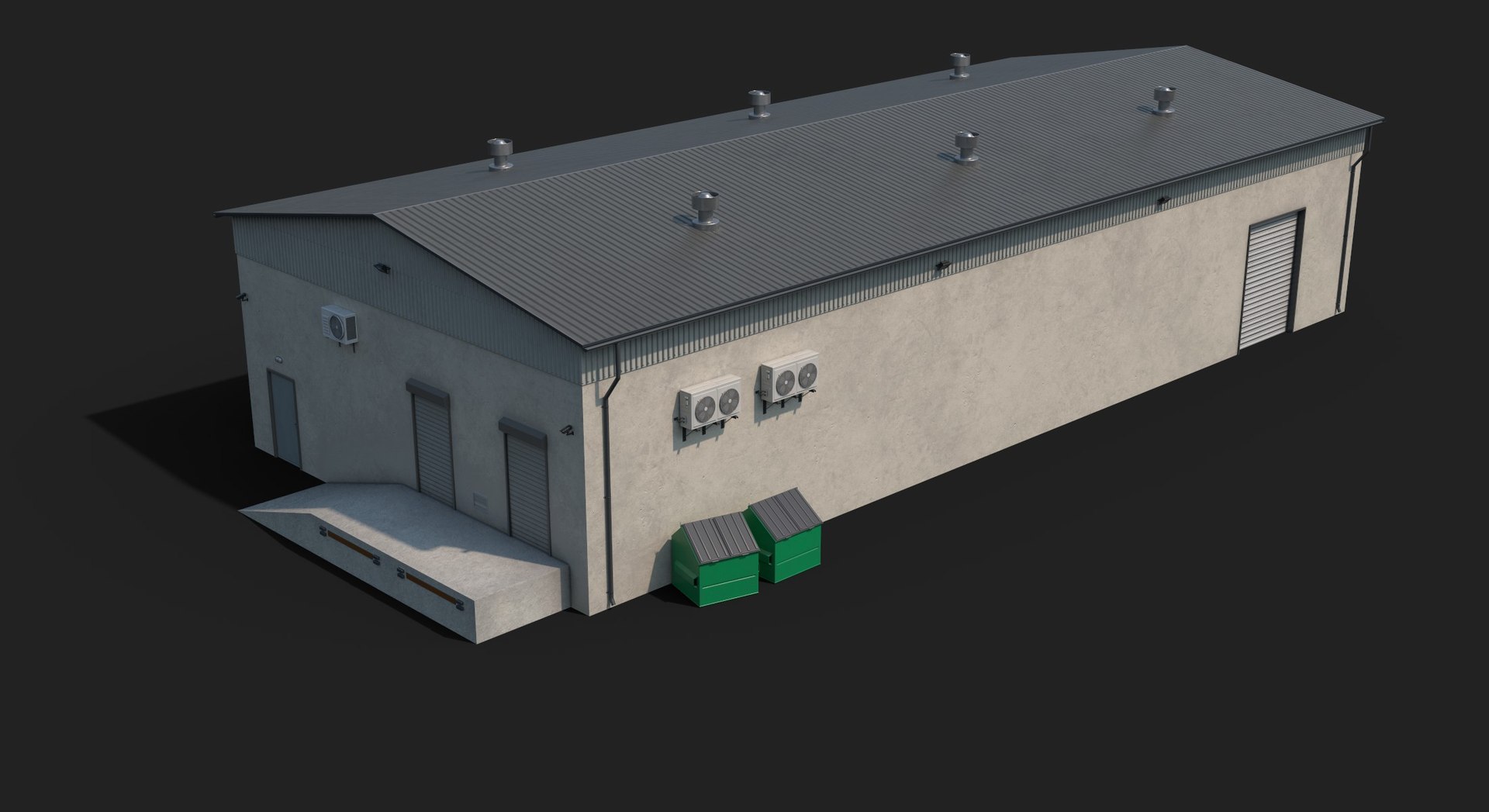 3D model Industrial Building 9 - TurboSquid 2147774