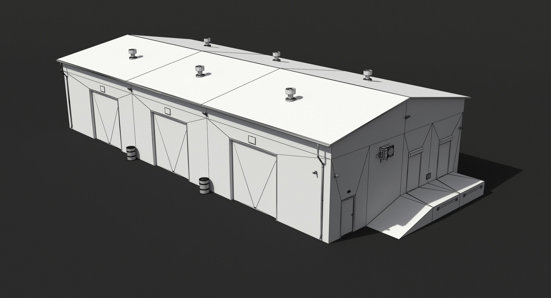 3D model Industrial Building 9 - TurboSquid 2147774