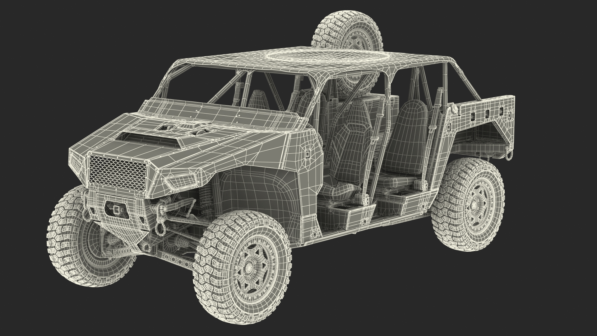 Polaris DAGOR A1 Rigged 3D Model - TurboSquid 1918257