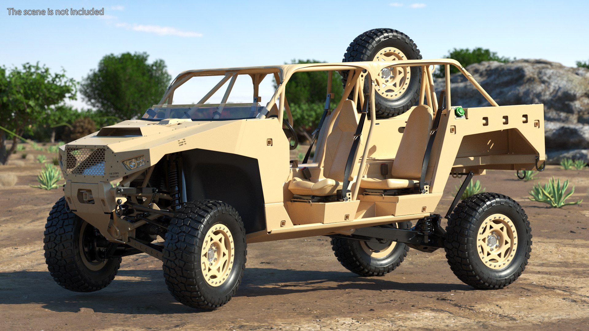 Polaris DAGOR A1 Rigged 3D Model - TurboSquid 1918257