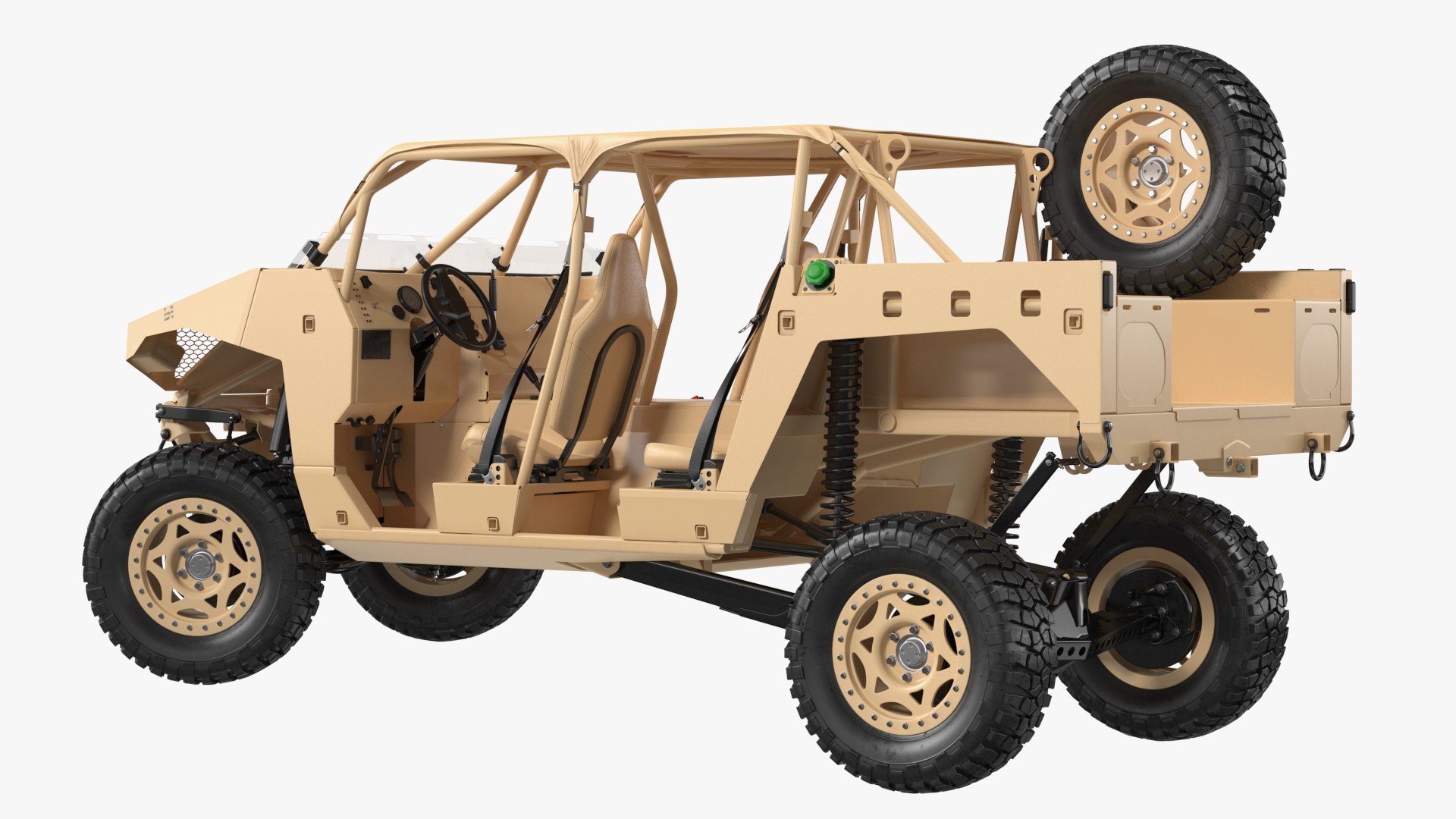 Polaris DAGOR A1 Rigged 3D Model - TurboSquid 1918257