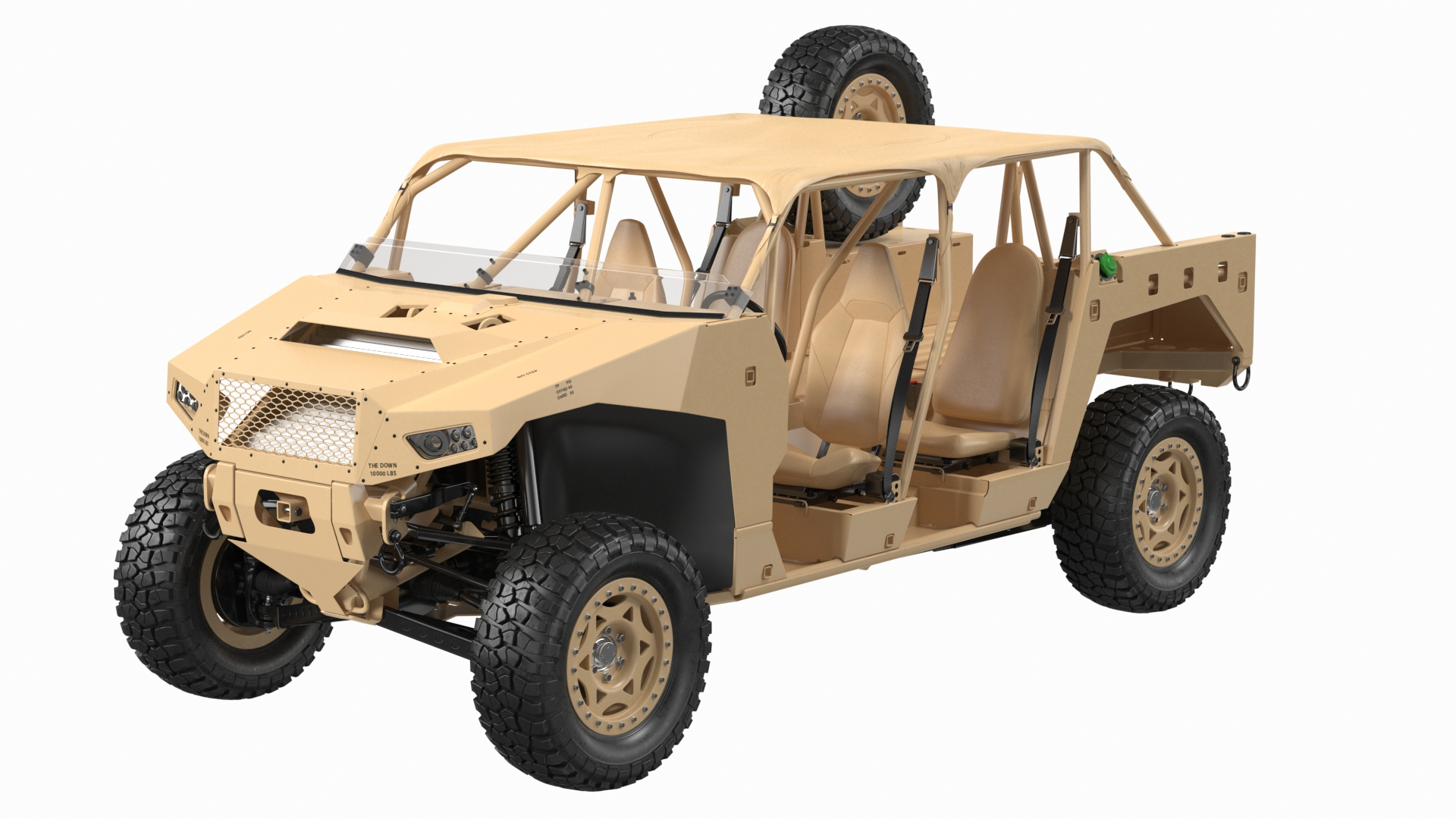 Polaris DAGOR A1 Rigged 3D Model - TurboSquid 1918257