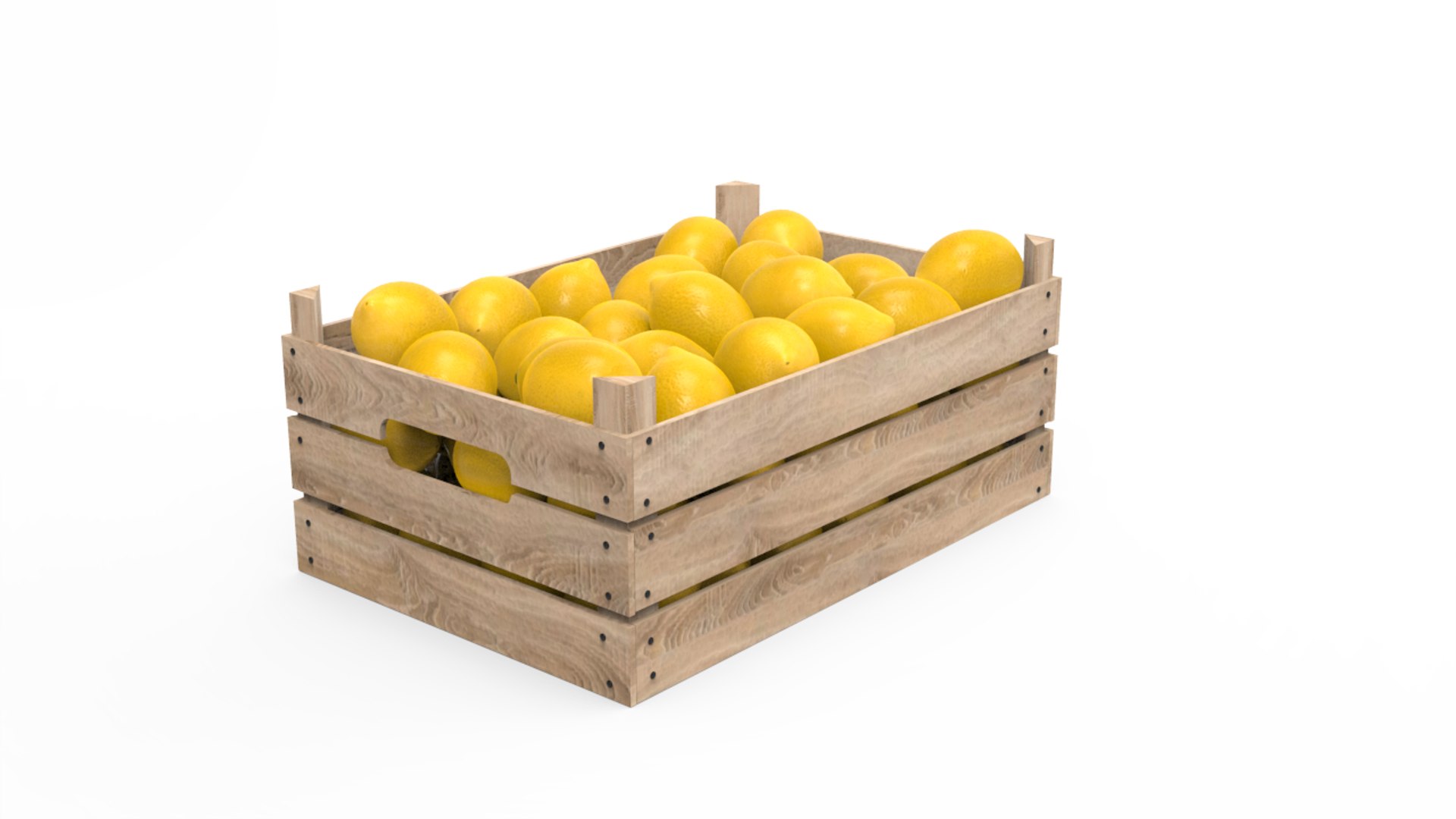 Lemon Box 3D Model - TurboSquid 1483846