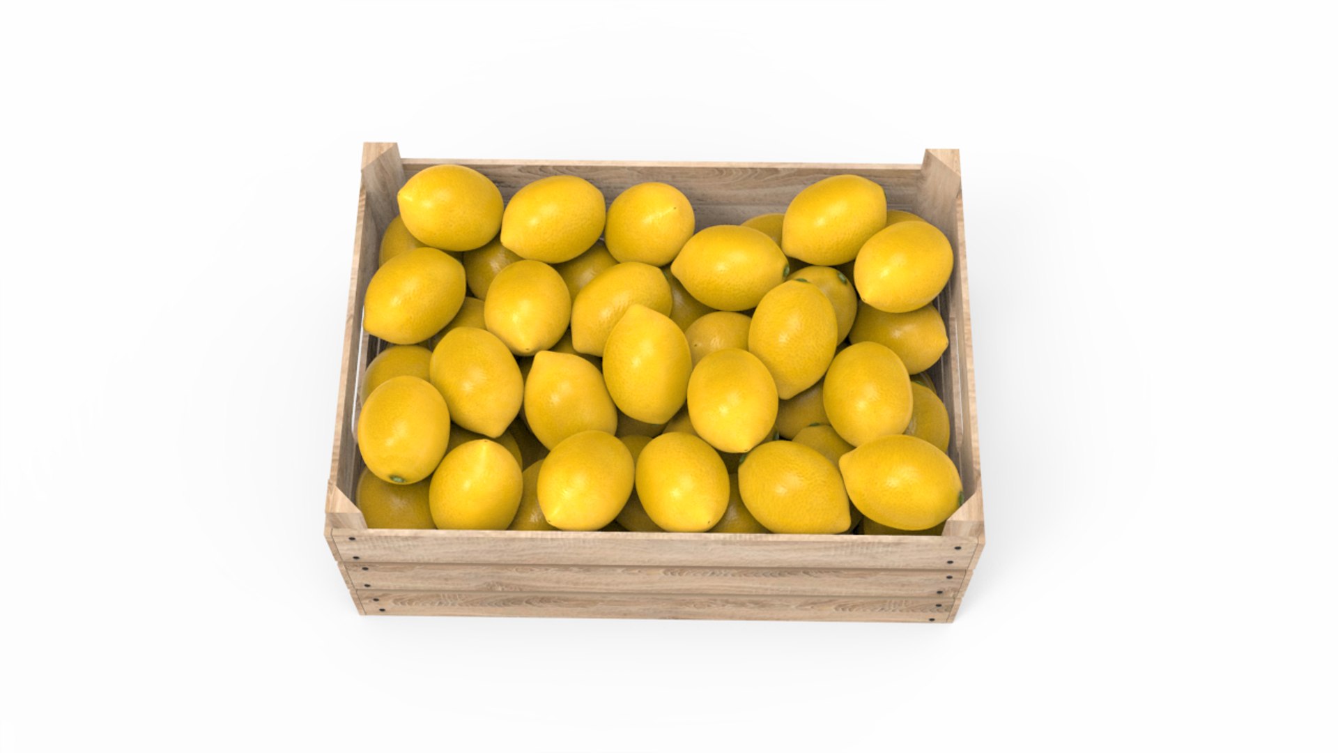 Lemon Box 3D Model - TurboSquid 1483846