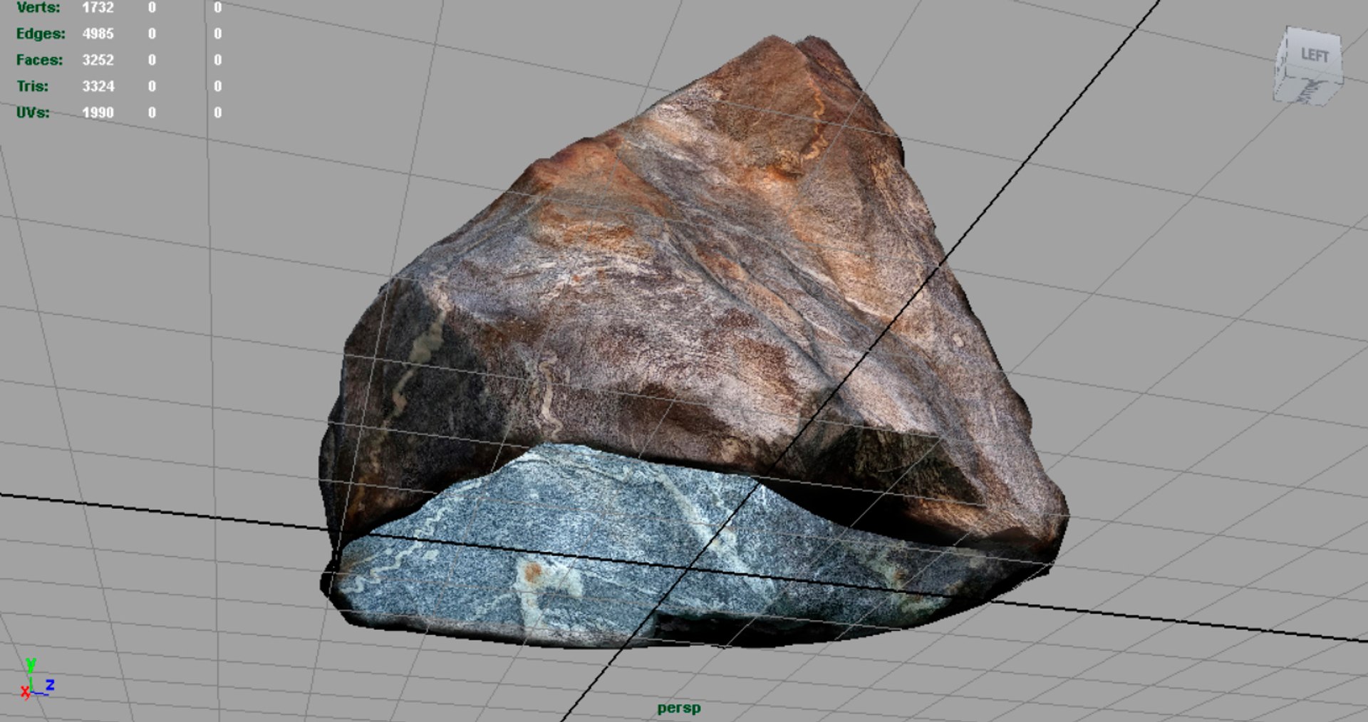 3D rock migmatite - TurboSquid 1212191