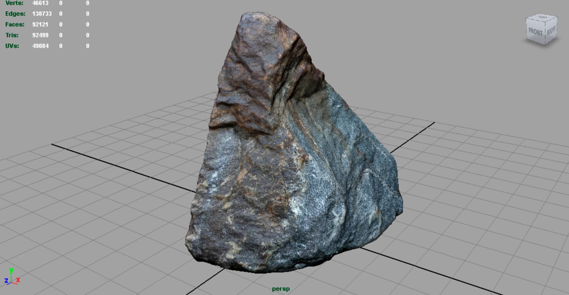 3D rock migmatite - TurboSquid 1212191