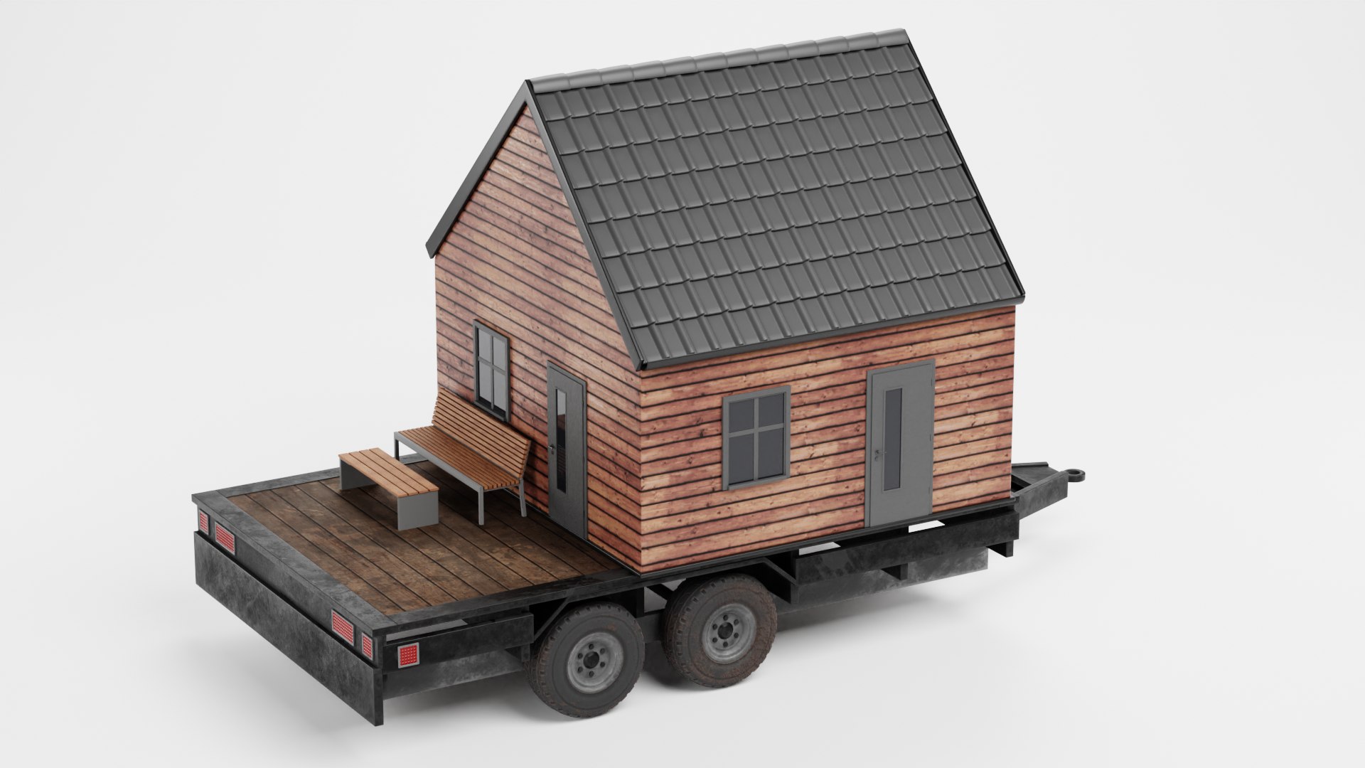 3D Tiny Houses model - TurboSquid 2114879