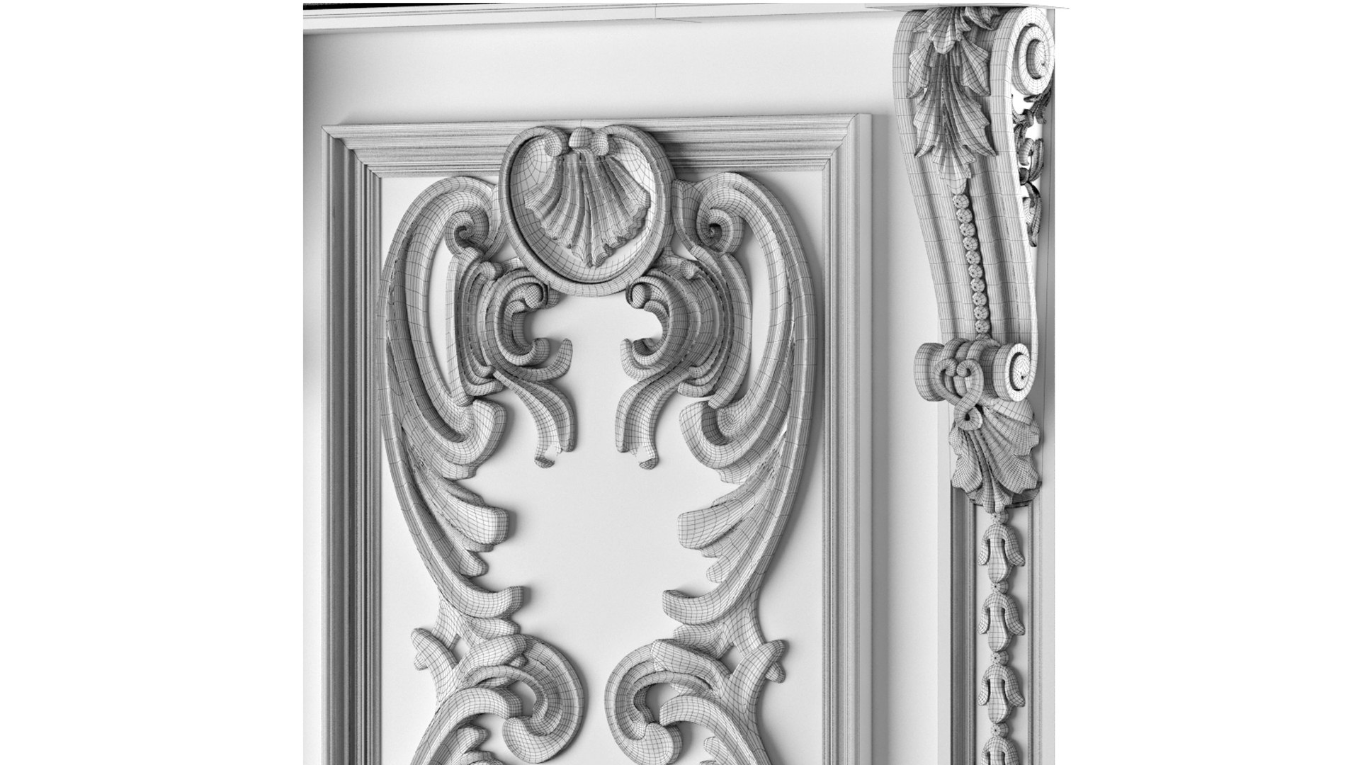 3D Model Classical Door - TurboSquid 1916742