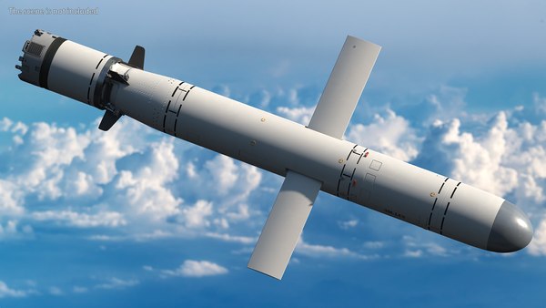 3D Cruise Missile 3M-14 Kalibr model - TurboSquid 1908716