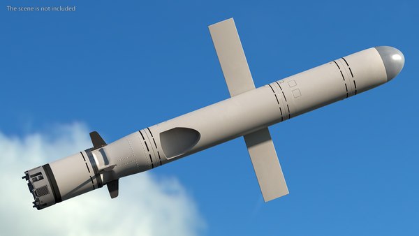 Modello 3D Missile da crociera 3M-14 Kalibr - TurboSquid 1908716